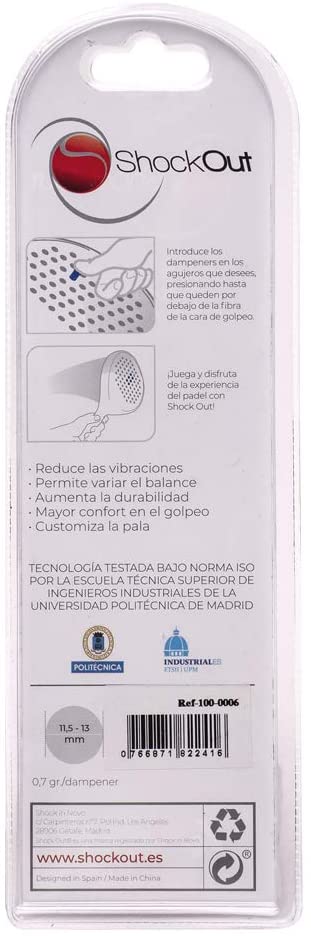 Shock Out – Dampeners antivibration | 04011 PADEL STORE – 04011 Padel Store